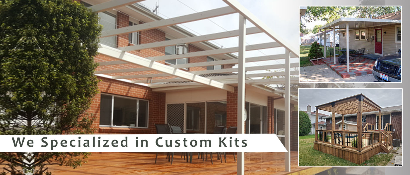 Do It Yourself Patio Covers - Carport Kits - Screen Enclosures - arbors